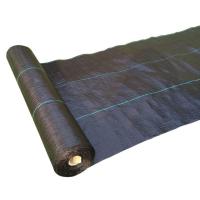 China Heavy Duty Weed Barrier Fabric Ground Cover Nonwoven 125gsm Black 1m-6m Wide for sale