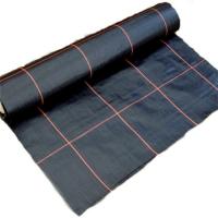 China Premium 5oz Pro Weed Barrier Landscape Fabric Heavy Duty Ground Cover Anti Weed Gardening Mat 130gsm for sale