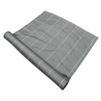 China Premium 5oz Pro Weed Barrier Landscape Fabric Heavy Duty Ground Cover Anti Weed Gardening Mat 130gsm for sale
