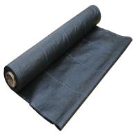 China PP Woven Weed Barrier Fabric 130gsm Heavy Duty Commercial Ground Cover Anti Weed Mat 5m Wide for sale