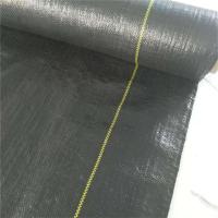China PP Woven Weed Barrier Fabric 4x50ft Heavy Duty Ground Cover for Gardening and Landscaping for sale