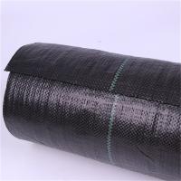 China 6ft x 250ft Woven Landscape Fabric 5oz Geotextile Commercial Grade Weed Barrier Roll for sale