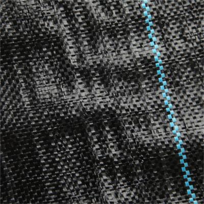 China PP Woven Weed Barrier Fabric 90g-160g 1m-6m Wide Heavy Duty Ground Cover for Garden Orchard for sale