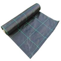 China PP Woven Weed Barrier Fabric 130gsm 4ft x 300ft Heavy Duty Ground Cover for sale