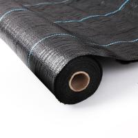 China 5oz Heavy Duty Woven Weed Barrier Landscape Fabric 3ft x 300ft PP Geotextile Garden Mat for sale