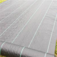 China 5oz Heavy Duty Weed Barrier Fabric 3ft x 300ft PP Woven Garden Landscape Mat for sale