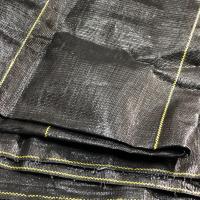 China 5oz Heavy Duty Weed Barrier Fabric 3ft x 300ft PP Woven Garden Landscape Mat for sale
