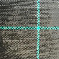 China 5oz Heavy Duty Weed Barrier Fabric 3ft x 300ft PP Woven Garden Landscape Mat for sale