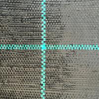 China 5oz Heavy Duty Weed Barrier Fabric 3ft x 300ft PP Woven Garden Landscape Mat for sale