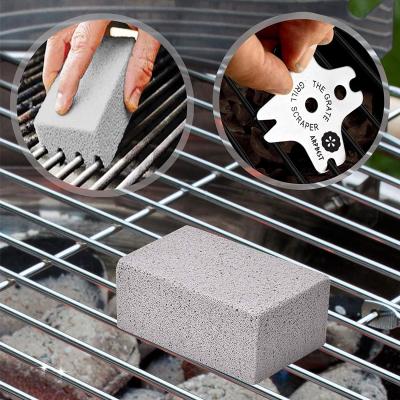 China Natural Pumice Stone Multi-Purpose Cleaning Block 10x7x5cm for Bathroom Kitchen Limescale for sale