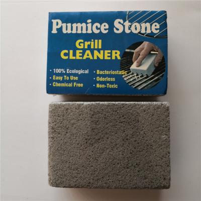 China Natural Pumice Stone Cleaning Stick 15x3.5x2.5cm Multi-Purpose Bathroom Kitchen Scrubber for sale
