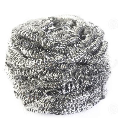 China 50g Stainless Steel Scrubber Wire Ball 18% Chromium 8% Nickel Kitchen Cleaner for sale