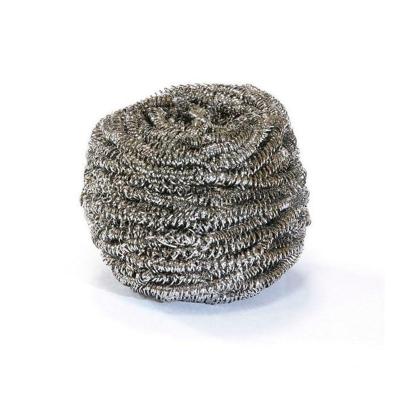 China Stainless Steel Pot Scourer 14G 17G 20G Kitchen Cleaning Scrubber 410 Grade for sale