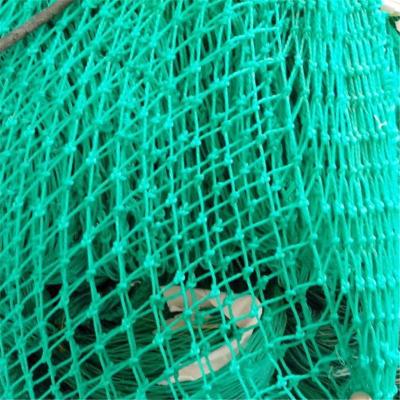 China PP PE Polyester Nylon Knotted Commercial Fishing Net for sale
