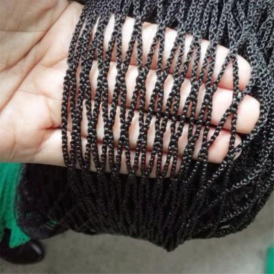 China Nylon Multifilament Fishing Net 210D 24-48 Ply 7-9 Inch Mesh 100-200MD 100m Green for sale