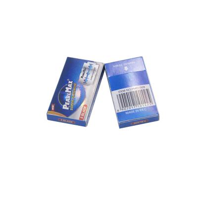 China Platinum Coated Double Edge Razor Blades 100 Count Swedish Stainless Steel Safety Razor for sale