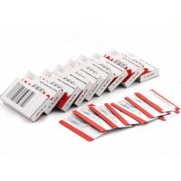China Platinum Coated Double Edge Safety Razor Blades 100 Count Premium Stainless Steel for sale