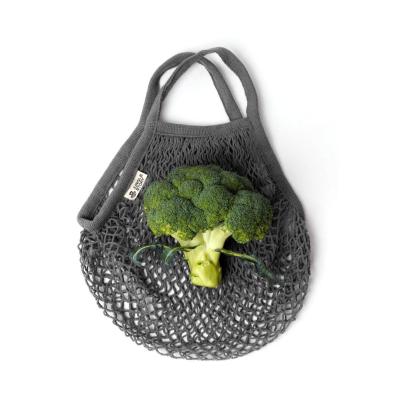 China Reusable Cotton Mesh Shopping Bag 35x40cm Durable Eco Friendly String Grocery Tote for sale