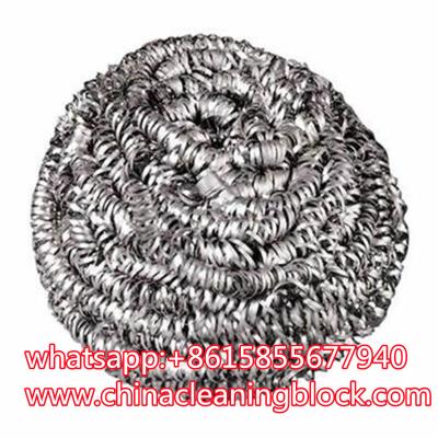 China Non-Rust Stainless Steel Scrubber 300 Series 72 Pack Kitchen Scouring Pad for sale