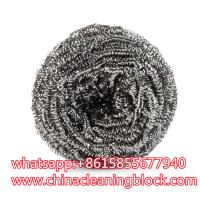 China Non-Rust Stainless Steel Scrubber 12 Pack 300 Series 18% Chromium 8% Nickel Wire for sale