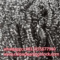China Non-Rust Stainless Steel Scrubber 12 Pack 300 Series 18% Chromium 8% Nickel Wire for sale