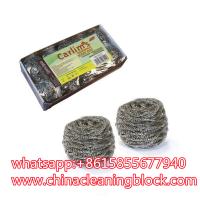 China Stainless Steel Scrubber, steel scrubbing pads for sale