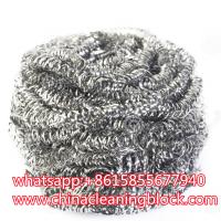 China Stainless Steel Scrubber, steel scrubbing pads for sale