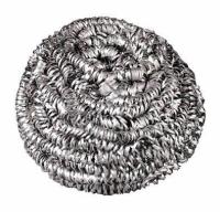China Stainless Steel Scourers 300 Series 18-8 Wire Scouring Pads for Heavy Duty Kitchen Cleaning for sale