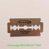 China Platinum Coated Stainless Steel Double Edge Razor Blades 100 Count for Men Shaving for sale