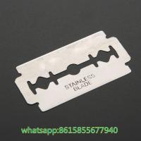 China high quality stainless steel Double edge safety razor blade for sale