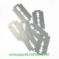 China Platinum Coated Stainless Steel Double Edge Razor Blades 100 Count Men Shaving for sale