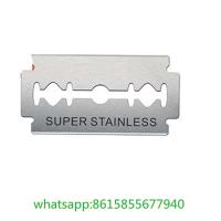 China Double Edge Safety Razor Blades 100 Count Platinum Coated Stainless Steel for sale