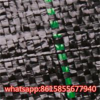 China PP Woven Landscape Fabric Weed Barrier Cloth 60gsm to 400gsm 0.5m to 6m Width for sale