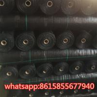 China PP Ground Cover Weed Barrier Fabric 100gsm 1.6m Wide Anti Weed Mat for Garden for sale