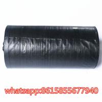 China PP Woven Weed Barrier 100m Roll 60-400gsm Black Anti Grass Landscape Fabric Ground Cover for sale