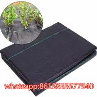 China 3ft x 300ft 400ft 500ft Heavy Duty Weed Barrier Landscape Fabric 100% PP Anti Grass Mat for sale