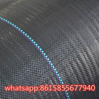 China 80GSM Green Fabric Weed Mat for sale
