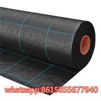 China 80GSM Green Fabric Weed Mat for sale
