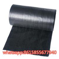 China PP Woven Weed Barrier Mat 60gsm-400gsm 0.5m-6m Width Garden Ground Cover Fabric for sale