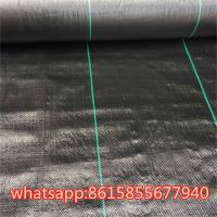 China PP Anti Weed Mat 60-400gsm Ground Cover Fabric Weed Barrier for Garden for sale
