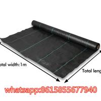 China PP Woven Weed Mat 60-400gsm Ground Cover Fabric for Garden Landscaping Weed Control for sale