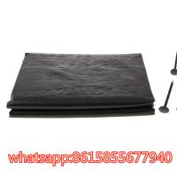 China PP PE Woven Plastic Weed Control Block Mat Fabric 60gsm 400gsm Agricultural Ground Cover for sale