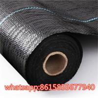 China PP Woven Weed Mat Ground Cover 60-400gsm 0.5-6m Width for Agriculture Garden for sale