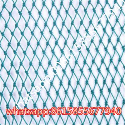 China Square Mesh PE Braided Fishing Netting 100m Roll 4mm Twine for sale