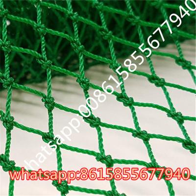China Single Line PE Twist Fishing Netting 100m Roll 2mm Mesh Durable Nylon Alternative for sale