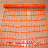 China Orange Safety Fence Barrier for sale