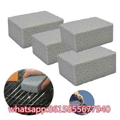China Pumice Glass Grill Cleaning Brick Block 10x7x4 cm for BBQ Griddle Grease Removal for sale