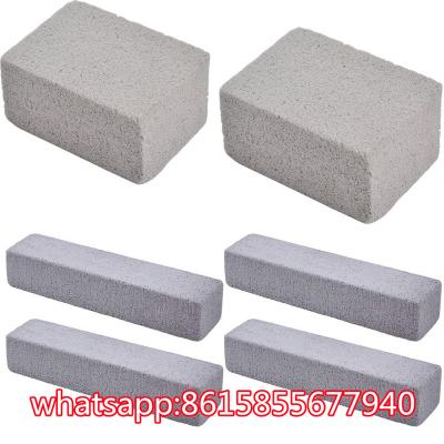 China Foam Glass Grill Cleaning Block 10x7x4cm Gray Pumice Stone for BBQ Griddle for sale