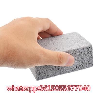 China Foam Glass Grill Cleaning Block 10x7x4 cm Pumice Stone for BBQ Griddle for sale