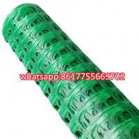 China PE UV Stabilized Safety Barrier Fence Mesh 1m x 50m Roll Orange Snow Fence for sale
